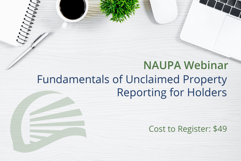 National Association of Unclaimed Property Administrators (NAUPA) – The ...